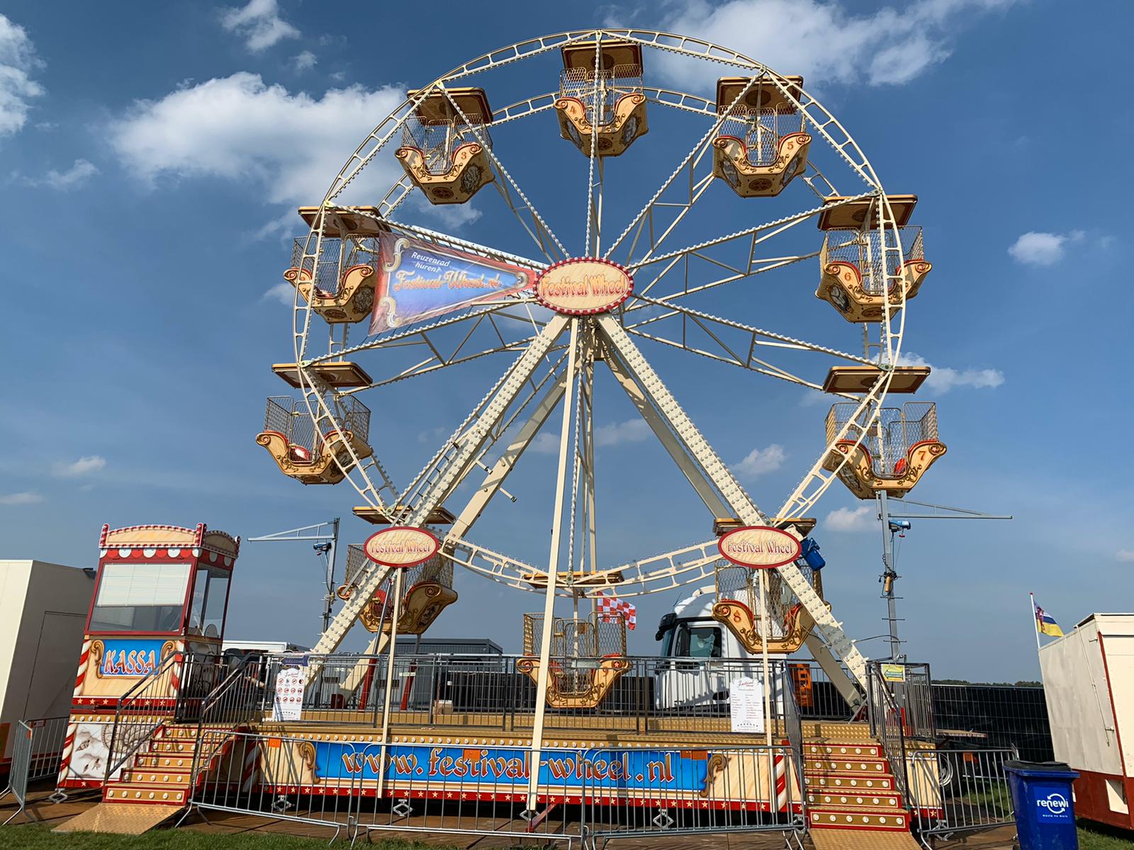 Reuzenrad Festival Wheel huren I Fun factor events